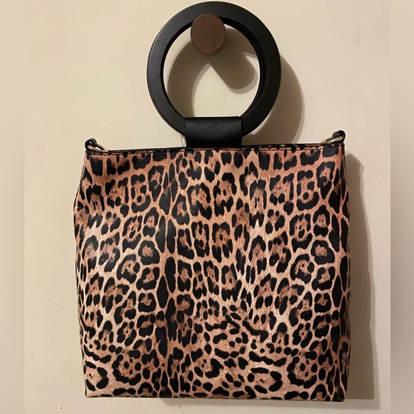 JustFab | Bags | Leopard Print Purse Bag Brand New Justfab | Poshmark